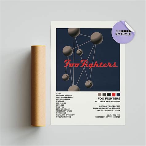 Foo Fighters Album Cover Posters Etsy