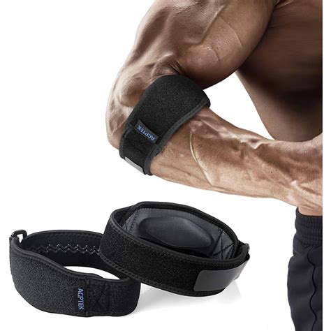 Agptek Elbow Brace For Tendonitis And Tennis Elbow 2 Pack Tennis