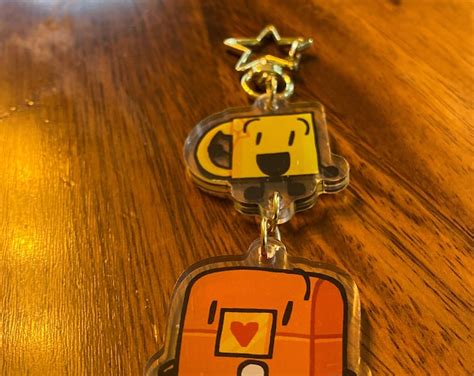 Cup And Treasure Chest Ppt2 Linked Keychain Youtube Object Show Etsy