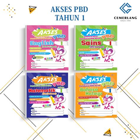 Pbd Access 2023 Year 1 Bm English Mathematics Science Shopee Philippines