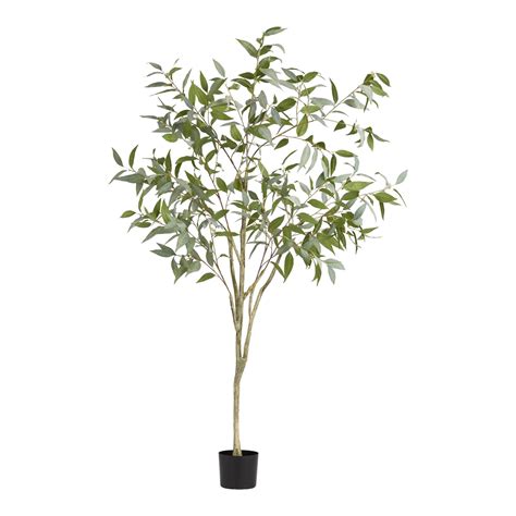 Faux Seeded Eucalyptus Tree World Market Seeded Eucalyptus Faux