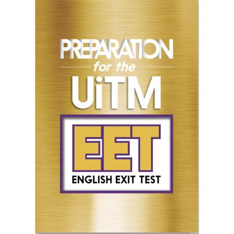 Preparation For The Uitm Eet English Exit Test Penerbit Uitm