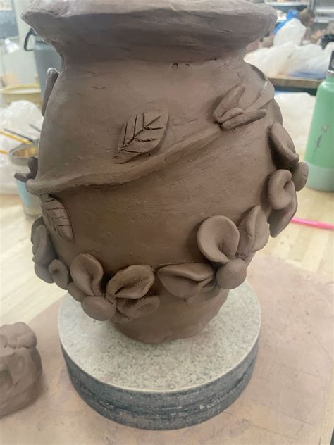 Finished Coil Pot 🦋🌱 Coil Pots Coil Pottery Handmade Ceramics