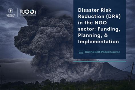 Disaster Risk Reduction In The Ngo Sector Funding Planning And