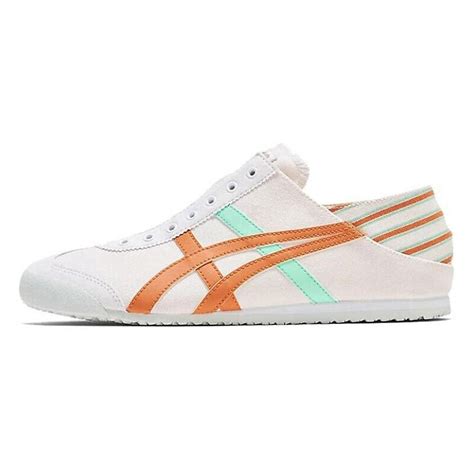 Onitsuka Tiger Кроссовки Mexico 66 Paraty White Rust Orange купить по