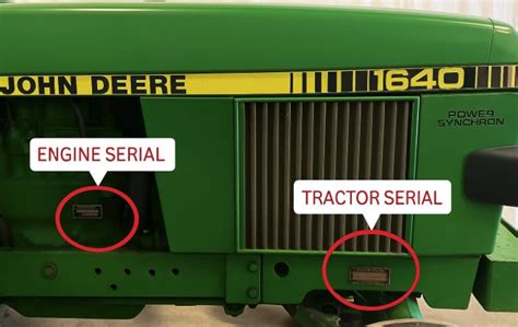 John Deere Serial Number Lookup Techniquehow