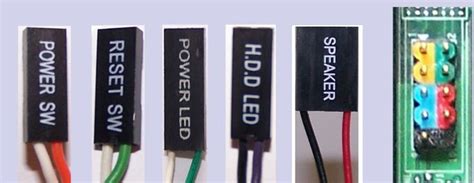 Dell Optiplex Front Panel Pin Connectors