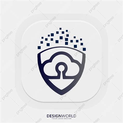 Cyber Security Logo Vector Png Images Cloud Based Cyber Security