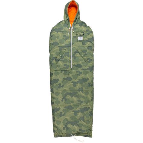 Poler Reversible Napsack Wearable Sleeping Bag Furry Camo 634021 Fco Sportique