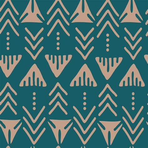 Premium Vector Geometric Patterns Green