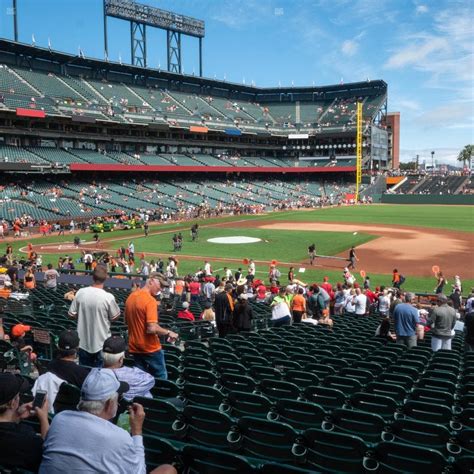Oracle Park Section Premium Lower Box 106 Seat View Seatgeek