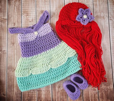 Princess Ariel Dress Pattern