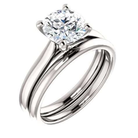 4 Prong Solitaire Ring Daria My Moissanite Custom Jewelry Harro