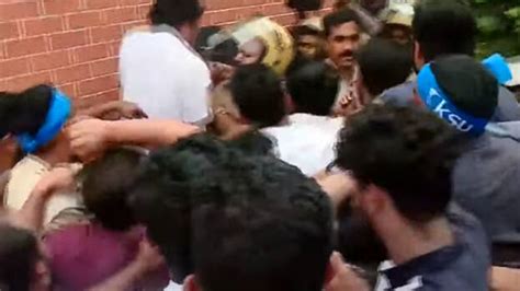 Violated Reservation Norms For Vidya Clash Breaks Out In March