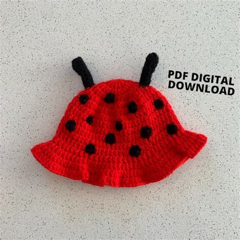 Ladybug Hat Etsy