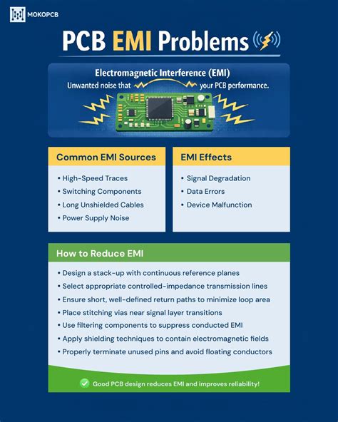 Pcb Design And Make Electromagnetic Interference Emi Can Silently