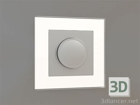 3d Model Dimmer Silver 83509