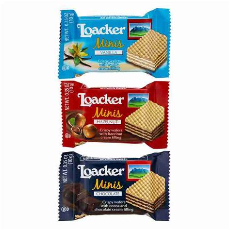 Loacker Classic Mini Crispy Wafers Uncle Z Spice International