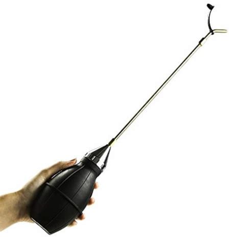 Ivation Bulb Duster Insecticide Sprayer 12 Extendable Applicator For