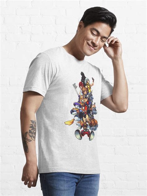 Kingdom Hearts 2 Squad T Shirt For Sale By Lenashai Redbubble