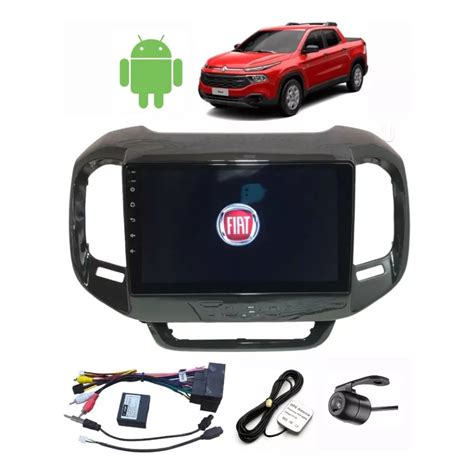 Central Multimídia Fiat Toro 2016 Á 2024 Android Carplay 9 Polegadas