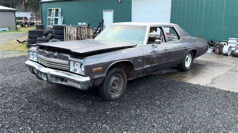 Genuine 1974 Dodge Monaco Chp Junkyard Find Is The Real Deal That