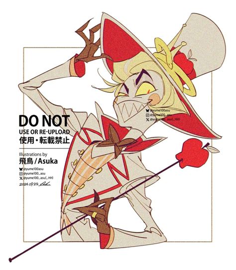 Lucifer Morningstar Hazbin Hotel Drawn By Yume100asuhh Danbooru