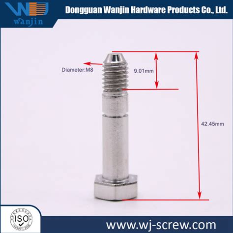 Factory Made Passivated Hex Head Sus304 Screw Thread Fastener Sus 304