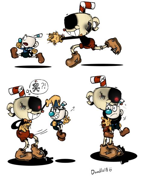 Animatronic Cupheadfnafcrossover2 By Doodlz18 On Deviantart