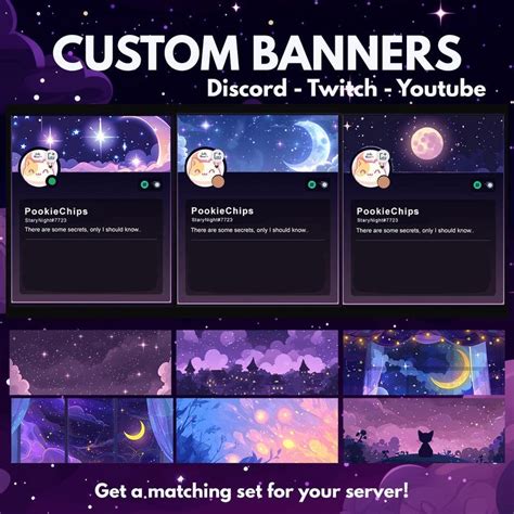 Discord Purple Banners Etsy