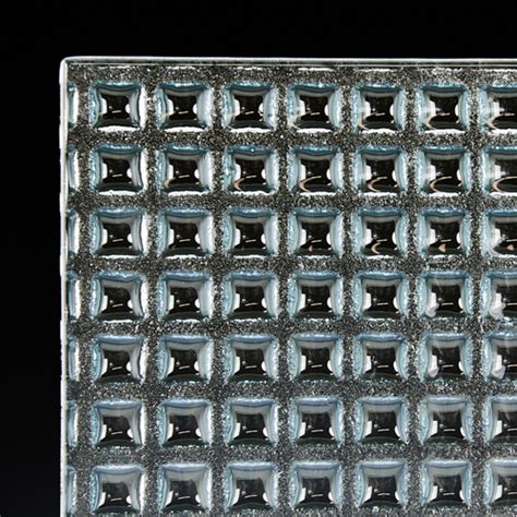 Factory Squares Textured Glass For Your Next Architectural Project