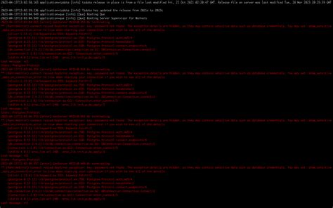Env And Database Issues · Issue 7272 · Blockscoutblockscout · Github