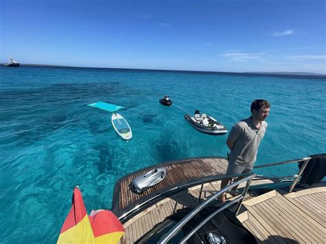 Princess V65 Laya Boat Charter Menorca Boat Charter Menorca