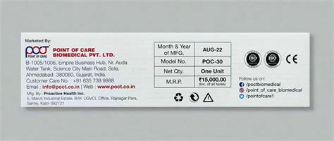 Digital Hemoglobin Meter Poc 30 Point Of Care Medineedsindia
