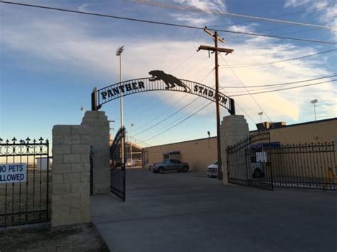 Fort Stockton High Schools Panther Stadium Texas Saint Sebastian Catholic School