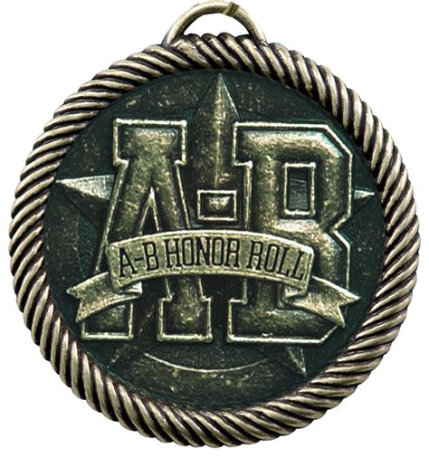 Value Ab Honor Roll Medal