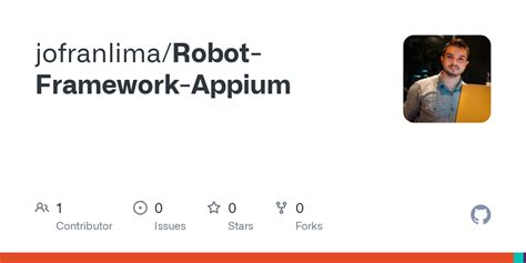GitHub Jofranlima Robot Framework Appium