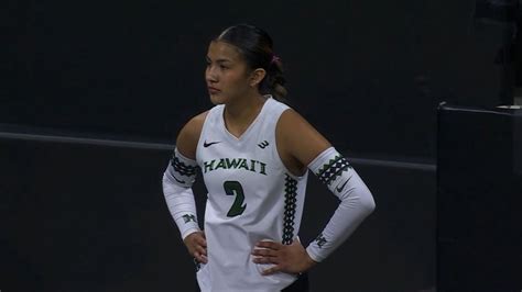 Hawaii Volleyball Drops 4th Straight Match Khon2