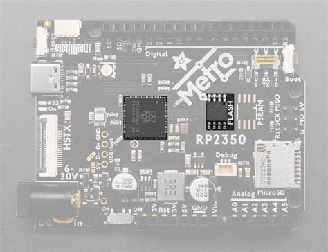 Pinouts Adafruit Metro Rp2350 Adafruit Learning System
