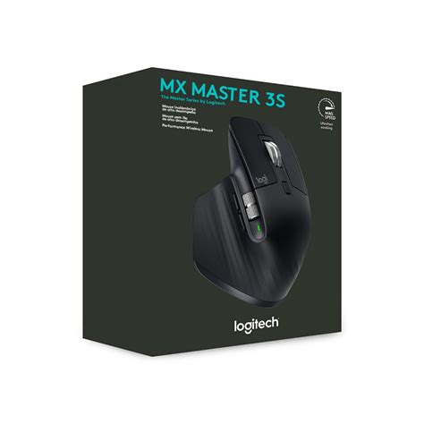 Mouse Logitech Wireless Mx Master 3s Usb Negro 910 006561 Periféricos Mouses Presentadores