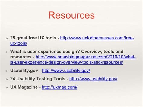 ux design for developers programmers ppt