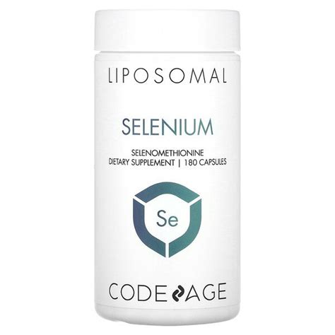 Codeage Liposomal Selenium 180 Capsules Globevitamin