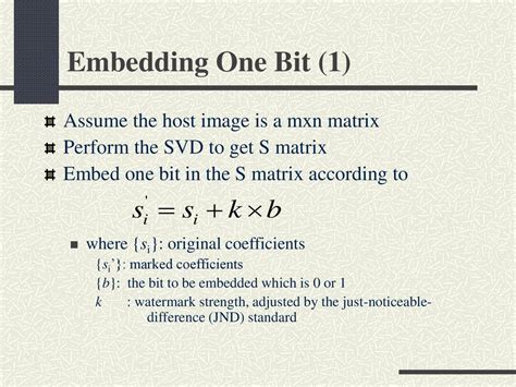 Feature Space Based Watermarking In Multi Images Ppt Download
