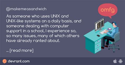 Education As Someone Who Uses UNIX And UNIX Like Systems On A Daily Basis And Someone Dealing