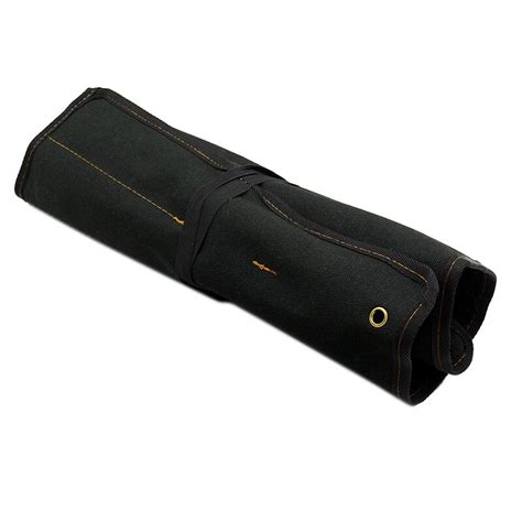 Chisel Carrying Case Canvas Pocket Tool Roll Holder Wrench Pouch