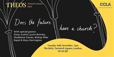 Theos On Linkedin Theos Annual Lecture 2024 Does The Future Have A