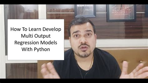 How To Develop Multi Output Regression Models With Python Machine
