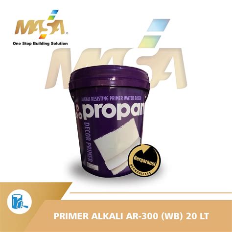 Jual CAT TEMBOK MURAH DASAR PRIMER ALKALI PROPAN AR WB LT Shopee Indonesia