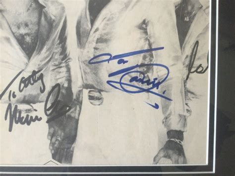 Rare Original Bee Gees Signed Photo 4662518822