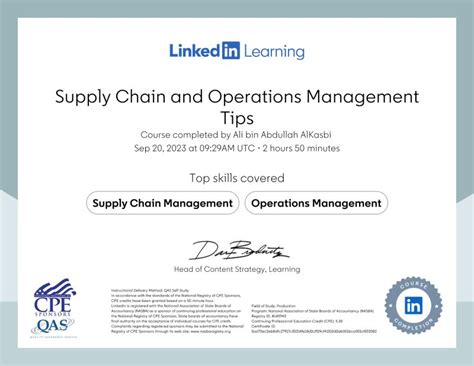 ali bin abdullah alkasbi on linkedin certificate of completion